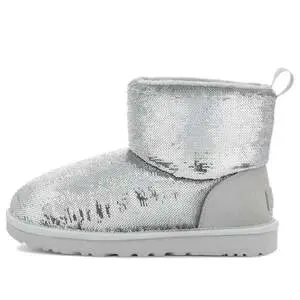 UGG Classic Mini Boot 'mirror Ball - Silver