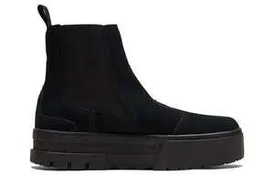 PUMA Mayze Chelsea Suede Boots - Black