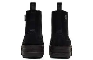 PUMA Mayze Chelsea Suede Boots - Black