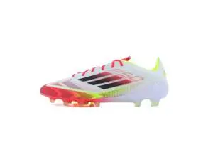 Adidas F50 Elite Ag Football Boots - Cloud White/core Black/solar Yellow