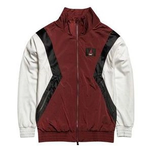 JORDAN Air Flight Track Jacket - Brown/white