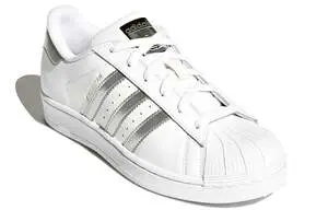 Adidas Superstar Sneakers - White/silver