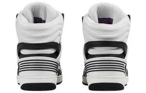 Gucci Basket High Top Sneakers - Black/white
