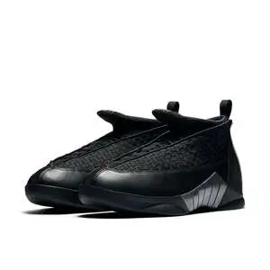 JORDAN 15 Retro "stealth" 2017 - Black/varsity Red-anthracite
