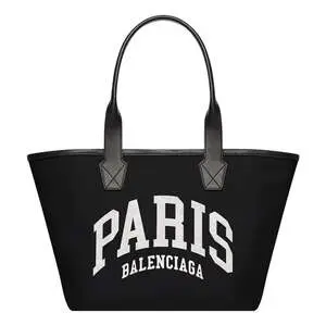 Balenciaga Cities Paris Jumbo Tote Bag - Black