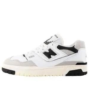 NEW BALANCE 550 Lace Up Sneakers - White/black