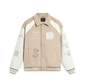 LI-NING Way Of Wade Hall Of Fame 2023 Bomber Jacket - Beige/white