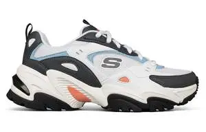Sketchers Stamina V2 Low Top Sneakers - White/black