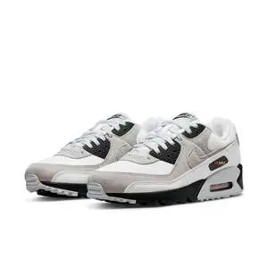 Nike Max 90 "white Black Hot Curry" Sneakers - Gray/black/white