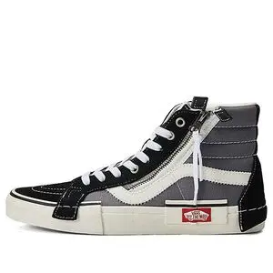 VANS Sk8-hi Reissue Cap High Top Sneakers - Grey/black
