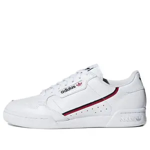 Adidas Continental 80 Lace-up Sneakers - White