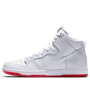 Nike Zoom Dunk High Pro - White-univ Red