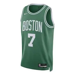 Nike Dri-fit Nba Boston Celtics Jaylen Brown Icon Edition 2022/23 Swingman Jersey - None