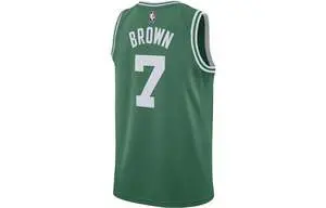 Nike Dri-fit Nba Boston Celtics Jaylen Brown Icon Edition 2022/23 Swingman Jersey