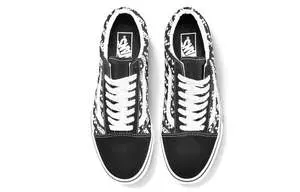 VANS Old Skool "logo Repeat" Low Top Sneakers - Black