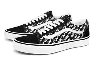 VANS Old Skool "logo Repeat" Low Top Sneakers - Black
