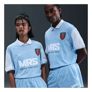 Nike X Martine Rose Sport Football Shirt - Light Blue
