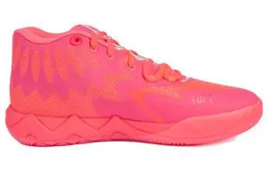 PUMA Mb.01 High Top "breast Cancer Awareness" Sneakers - Orange/red