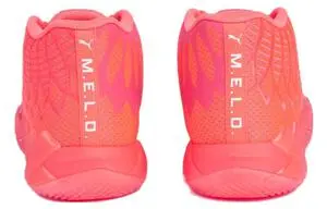 PUMA Mb.01 High Top "breast Cancer Awareness" Sneakers - Orange/red