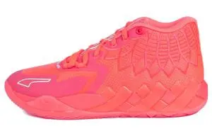PUMA Mb.01 High Top "breast Cancer Awareness" Sneakers - Orange/red