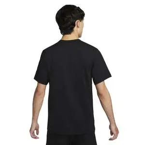 Nike Dri-fit Uv Hyverse Short Sleeve Fitness Top - Black