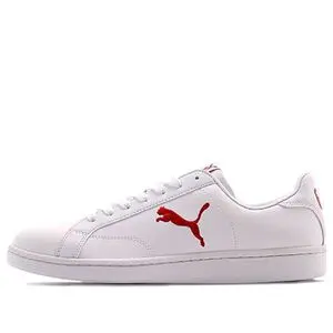 PUMA Smash Cat L Sneakers - White/red