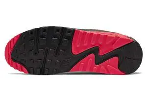 Nike Undefeated X Air Max 90 "black Solar Red" Sneakers - Black/solar Red