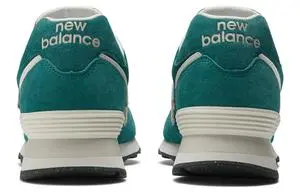 NEW BALANCE 574 Low Top Sneakers - Green/gray