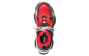 Balenciaga Triple S Sneaker - Red/gray
