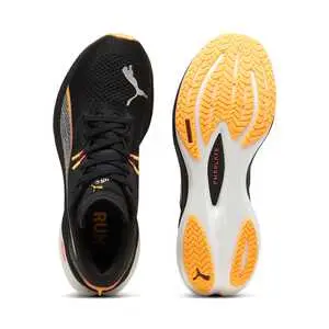 PUMA Deviate Nitro 3 Athletic Sneakers - Black/sun Stream