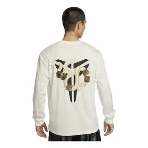 Nike Kobe Long-sleeve T-shirt Asia Sizing 'year Of Mamba - Sail
