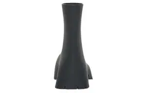 Balenciaga 50mm Trooper Rubber Boots - Black