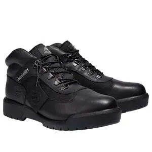Timberland Field Boot Mid Lace Up Waterproof - Black