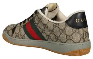 Gucci Gg Monogram Screener Sneakers - Beige/ebony