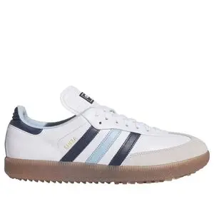 Adidas Samba Spikeless Golf Sneakers - Cloud White/night Indigo/clear Sky