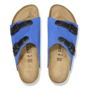 BIRKENSTOCK Zrich Tech Suede Leather Sandals