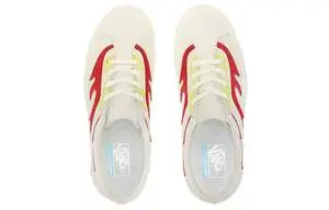 VANS Bold Ni "flamethrower" Sneakers - Creamyellow/red