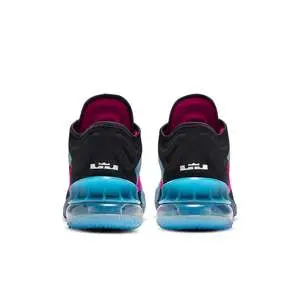 Nike Lebron 18 Low "neon Nights - Black/pink/blue