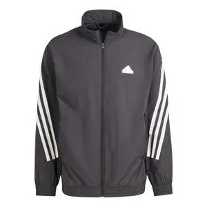Adidas Future Icons 3-stripes Woven Track Jacket Asia Sizing - Black