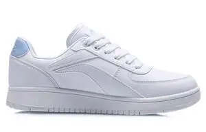 LI-NING Classic Skateboarding Low Top Sneakers - White/blue