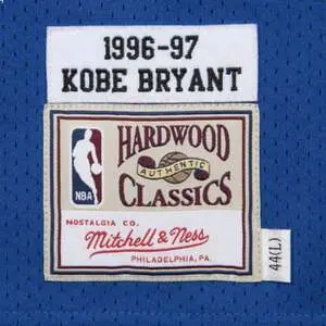 Mitchell & Ness Los Angeles Lakers Kobe Bryant 1996/97 #8 Jersey