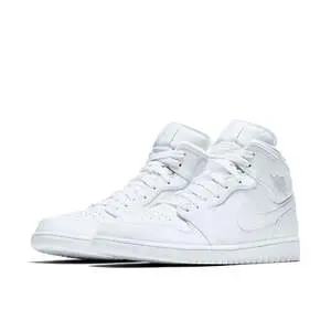 JORDAN 1 Retro Mid 'pure Platinum - White