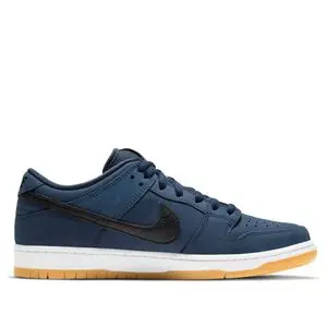 Nike Dunk Low Pro Iso Sb 'navy Gum' Sneakers - Blue