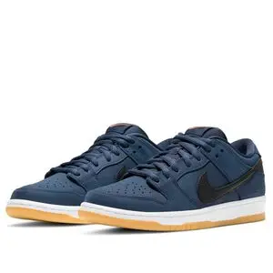 Nike Dunk Low Pro Iso Sb 'navy Gum' Sneakers - Blue