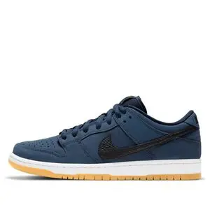 Nike Dunk Low Pro Iso Sb 'navy Gum' Sneakers - Blue