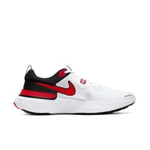 Nike React Miler Athletic Sneakers - White/red/black