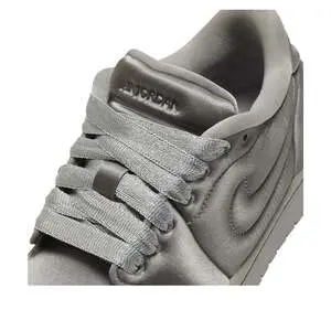 JORDAN 1 Low Method Of Make Satin Sneakers - Grey