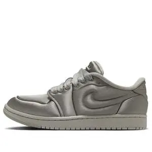 JORDAN 1 Low Method Of Make Satin Sneakers - Grey