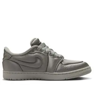 JORDAN 1 Low Method Of Make Satin Sneakers - Grey