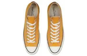 CONVERSE Chuck 70 Low Top Lace Up Sneakers - Yellow